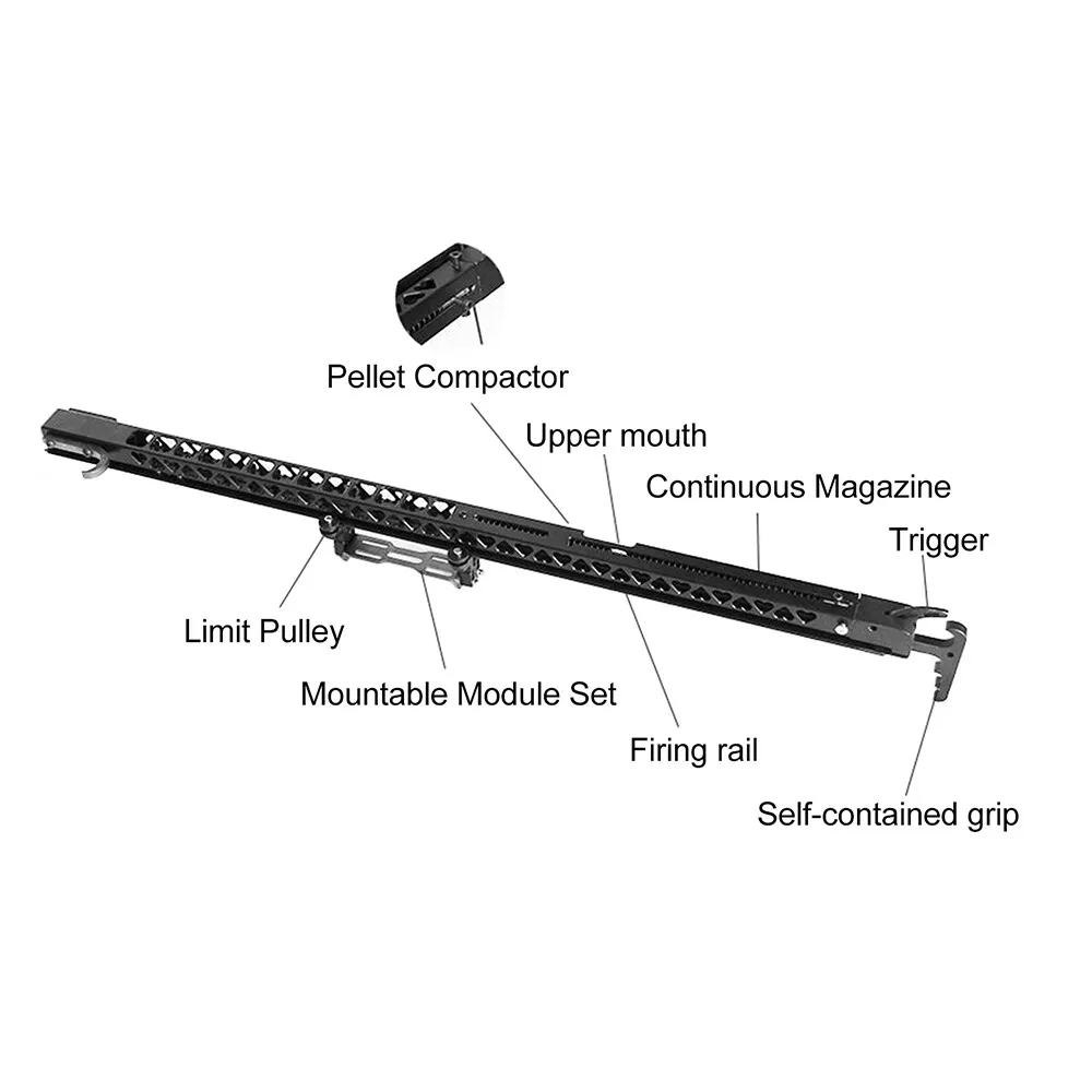 Archery Rapid Bow Shooter Steel Ball Launcher Compound Bow Launching ...